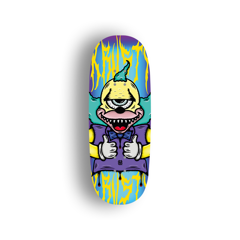 Shop Premium Pro Fingerboard Deck with Krusty Graphic Design – obsiusfb